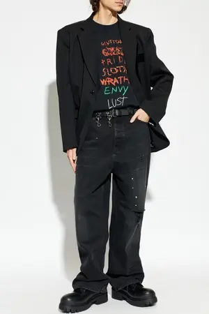 Vetements Vintage-effect Jeans