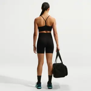 Nike Pro Seamless Light-support Padded Sports Bra - Black