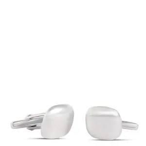 Benbridge Cushion Shaped Sterling Silver Cufflinks - Ss