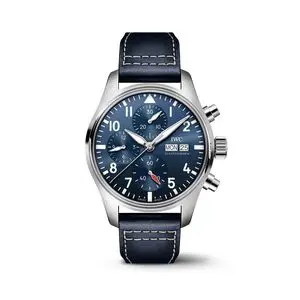 IWC SCHAFFHAUSEN Pilot's Chronograph 41mm Watch - Stainless Steel
