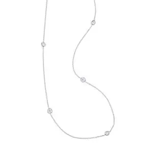 Roberto Coin Diamonds The Inch 5-station Necklace - Wg
