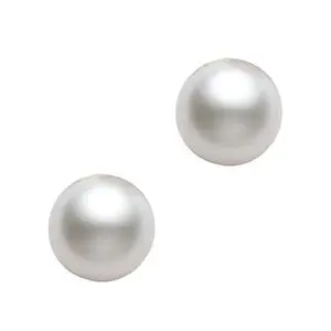 Mikimoto Akoya Cultured Pearl Stud Earrings - White