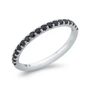 Women's Black Band Rings