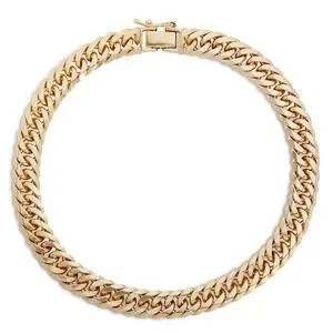 TOSCANO Tight Link Curb Chain Bracelet 8.5 - Yg