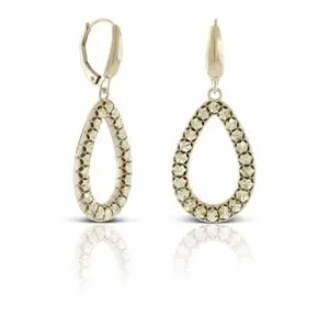 TOSCANO 14k Yellow Gold Pear Drop Earrings - Yg