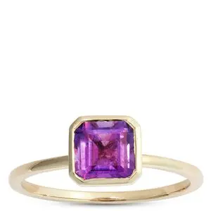 Benbridge 14k Yellow Gold Amethyst Ring - Purple