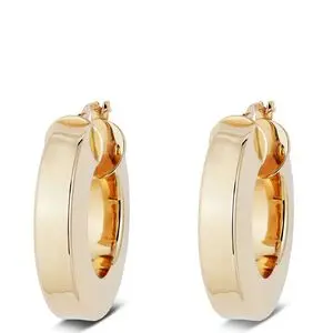TOSCANO 14k Yellow Gold Hoop Earrings - Yg