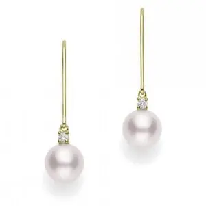 Mikimoto Drop Earrings