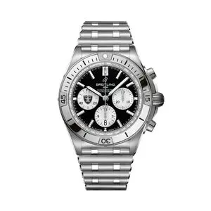 Breitling Chronomat B01 42 Nfl Las Vegas Raiders Edition Watch - Stainless Steel