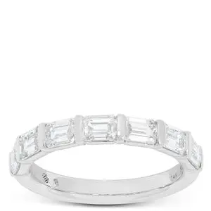 BELLA PONTE Diamond Band In 14k White Gold - Wg