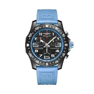Breitling Endurance Pro Breitlight 44mm Light Rubber Watch - Blue