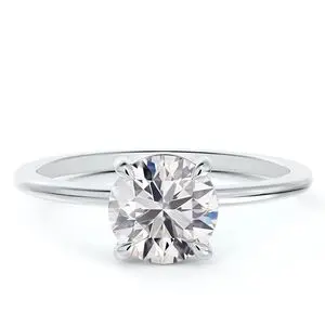 Benbridge Round Diamond Solitaire Ring - Wg