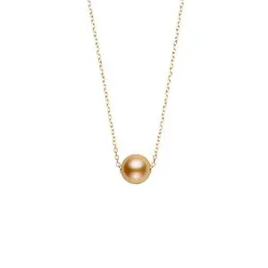 Mikimoto Golden South Sea Cultured Pearl Necklace - Yellow