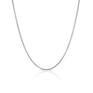 Benbridge Round Wheat Chain In Silver 18 - Ss