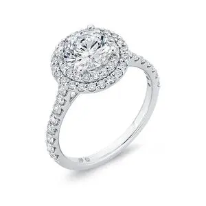 BELLA PONTE 14k Diamond Engagement Ring Setting - Wg