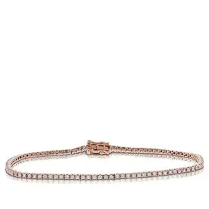 Benbridge 14k Rose Gold Diamond Tennis Bracelet - Rg