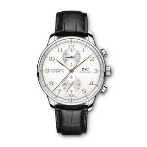 IWC SCHAFFHAUSEN Portugieser Chronograph Watch - Stainless Steel