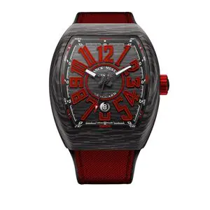 Franck Muller Vanguard Classic Carbon Watch 44mm X 53.7mm - Carbon Fiber