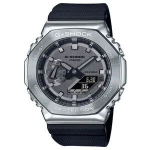 G-Shock Analog Digital Watch With Octagon Bezel 49.3mm - Black
