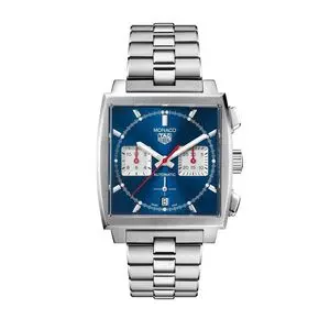 Tag Heuer Monaco Heuer 02 Automatic Chronograph Watch - Stainless Steel
