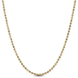 Benbridge 14k Yellow Gold Beaded Chain Necklace - Yg