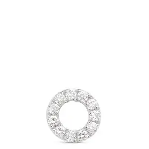 Benbridge Diamond Circle Stud Earring - Wg