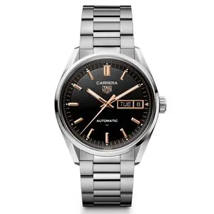 Tag Heuer Carrera Day-date 41mm Watch - Stainless Steel