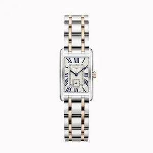 LONGINES Dolcevita Silver Dial Watch 20.8mm X 32mm - 18k Stainless Steel