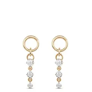 Benbridge Cluster Diamond Dangle Earrings - Tt