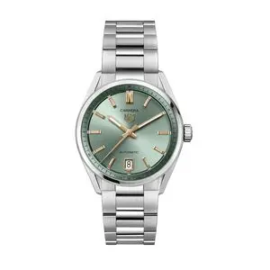 Tag Heuer Carrera Date 36mm Steel Bracelet Watch - Stainless Steel