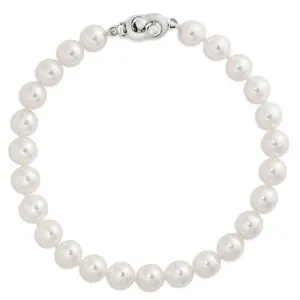 Benbridge 7-inch Akoya Pearl Bracelet - Wg