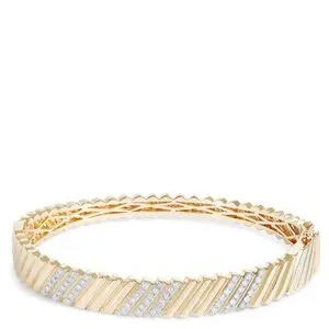 Benbridge 14k Yellow Gold Diamond Bangle Bracelet - Yg