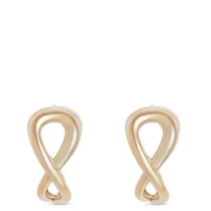 TOSCANO Infinity Hoop Earrings - Yg