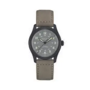 Hamilton Khaki Field Automatic Grey Dial Watch, 38mm - Titanium