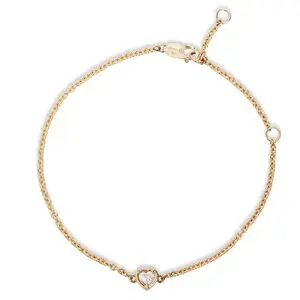 Benbridge Heart Cut Diamond Bracelet - Yg