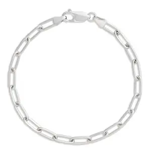 TOSCANO 7.5-inch Paperclip Link Bracelet - Wg