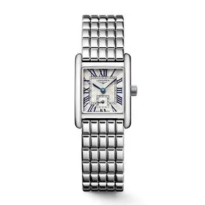 LONGINES Mini Dolcevita Watch With Steel Bracelet - Stainless Steel