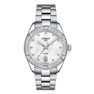 TISSOT Pr 100 Sport Chic 36mm Watch - Gray