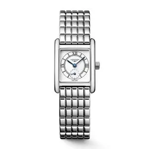 LONGINES Mini Dolcevita Watch With Silver Steel Bracelet - Stainless Steel