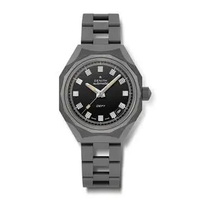 ZENITH Defy Revival Shadow Black Dial 37mm - Titanium