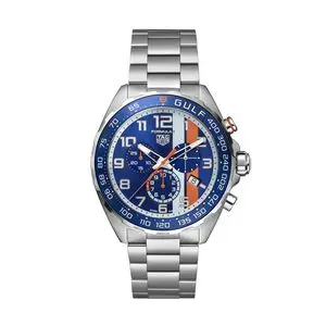 Tag Heuer Formula 1 X Gulf Watch 43mm - Stainless Steel