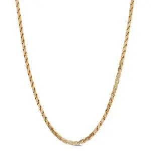 TOSCANO 14k Yellow Gold Pyramid Link Chain - Yg