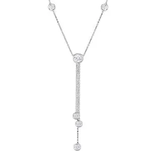 Roberto Coin Diamonds The Inch Triple Drop Necklace - Wg