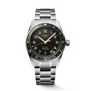 LONGINES Spirit Zulu Time 39mm Watch - Stainless Steel