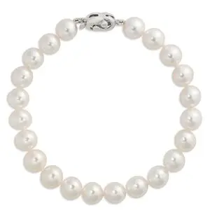 Benbridge 7-inch Akoya Pearl Bracelet - White