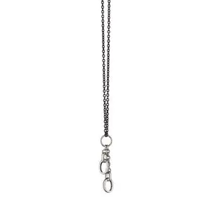 Monica Rich Kosann Charm Necklace - Stainless Steel