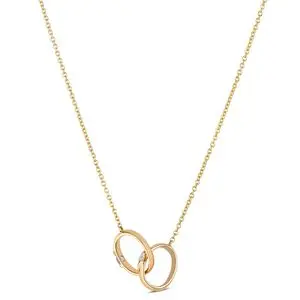 Benbridge Linked Ring 14k Yellow Gold Necklace - Yg