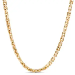 TOSCANO 14k Yellow Gold Rhombus Chain - Yg