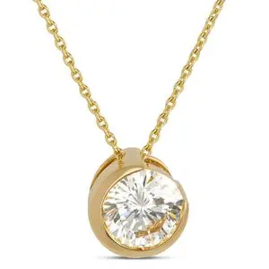SIGNATURE Solitaire Diamond Pendant - H-i