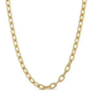 TOSCANO 20-inch Oval Link Neck Chain